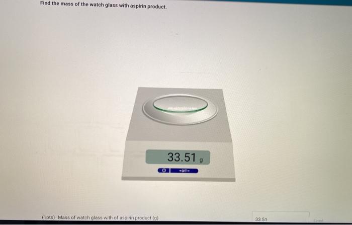 Solved In the mass of the empty 125-ml Erlenmeyer flask. | Chegg.com