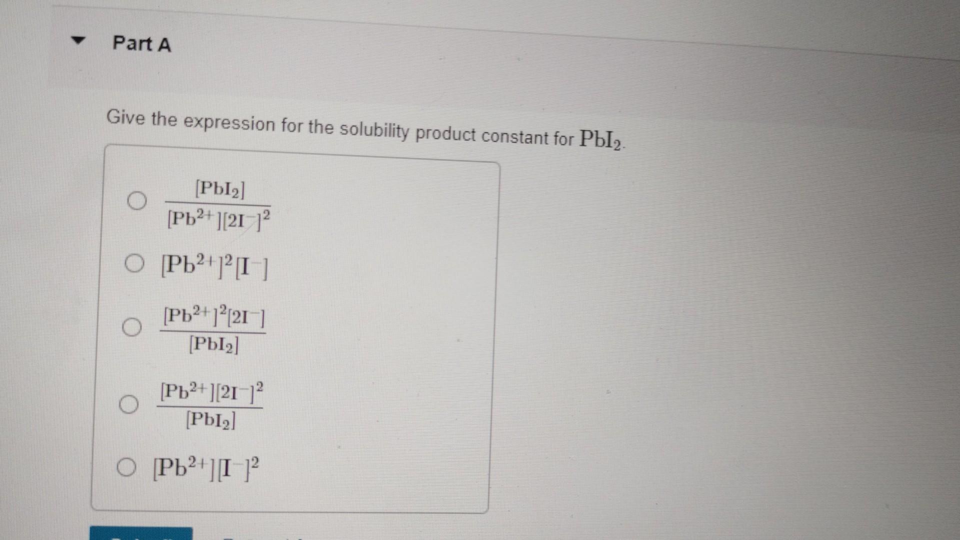 Solved Give the expression for the solubility product | Chegg.com