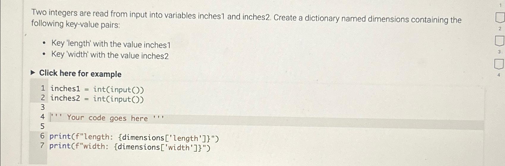 Solved Two integers are read from input into variables | Chegg.com