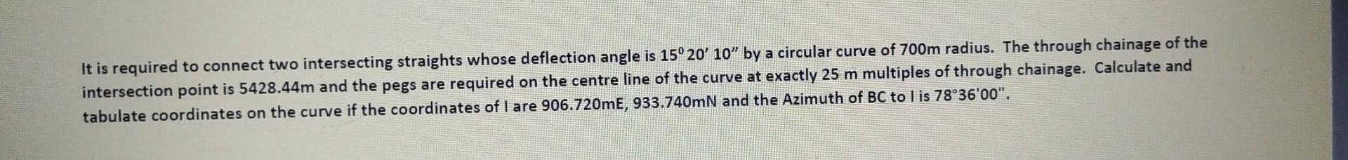 Solved It is required to connect two intersecting straights | Chegg.com