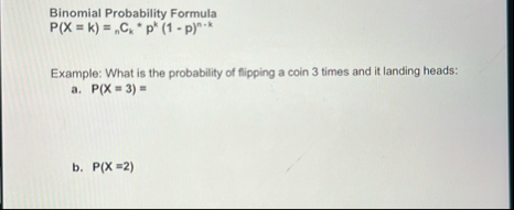 Solved Binomial Probability | Chegg.com