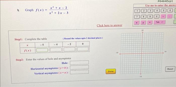 Solved Graph f(x) = = Step1: Complete the table X f(x) -5 x² | Chegg.com