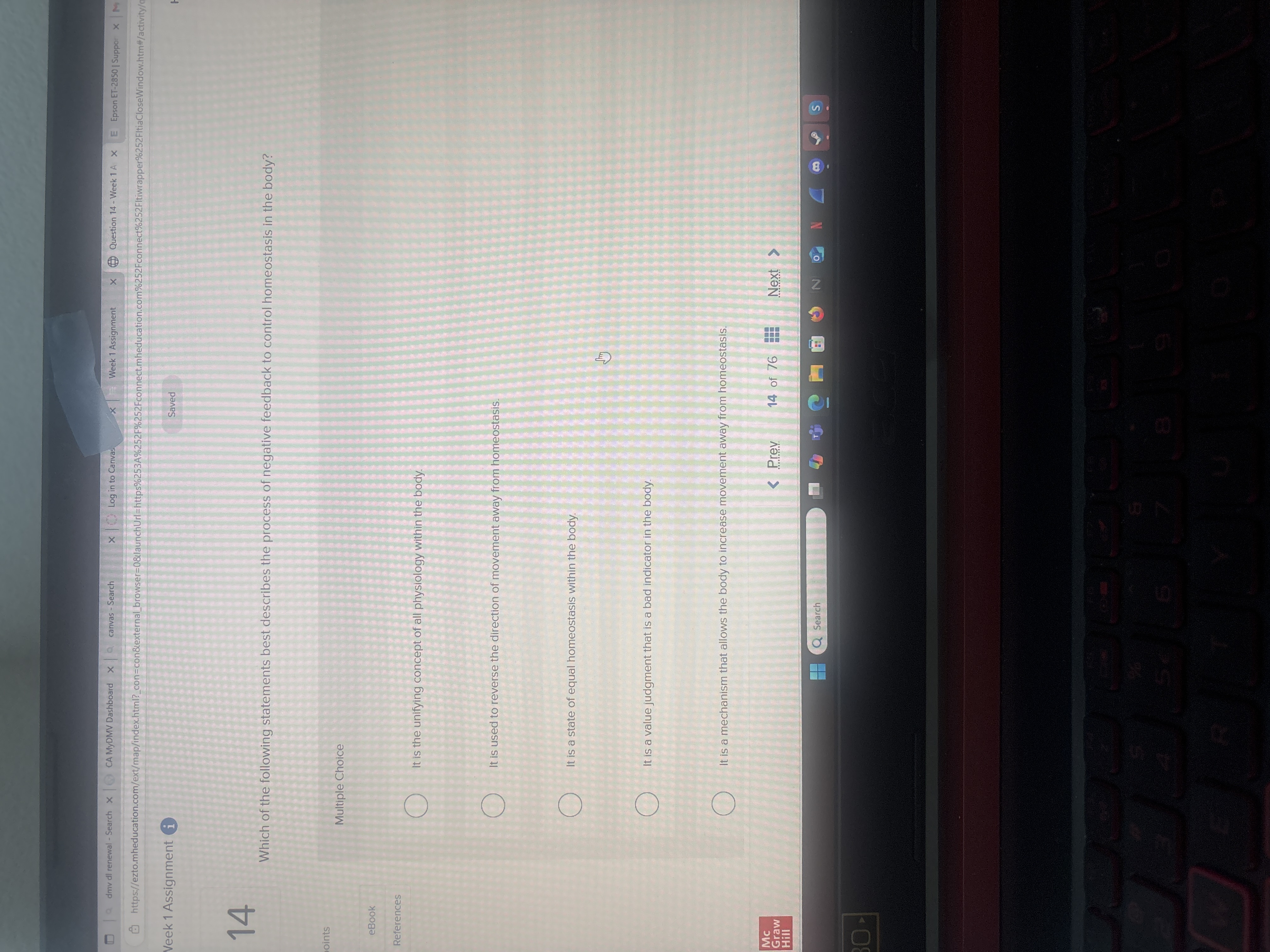 Solved Which of the following statements best describes the | Chegg.com