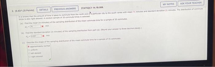 Solved tifies is alwo right wewtd. A rahdom sample of 35 | Chegg.com