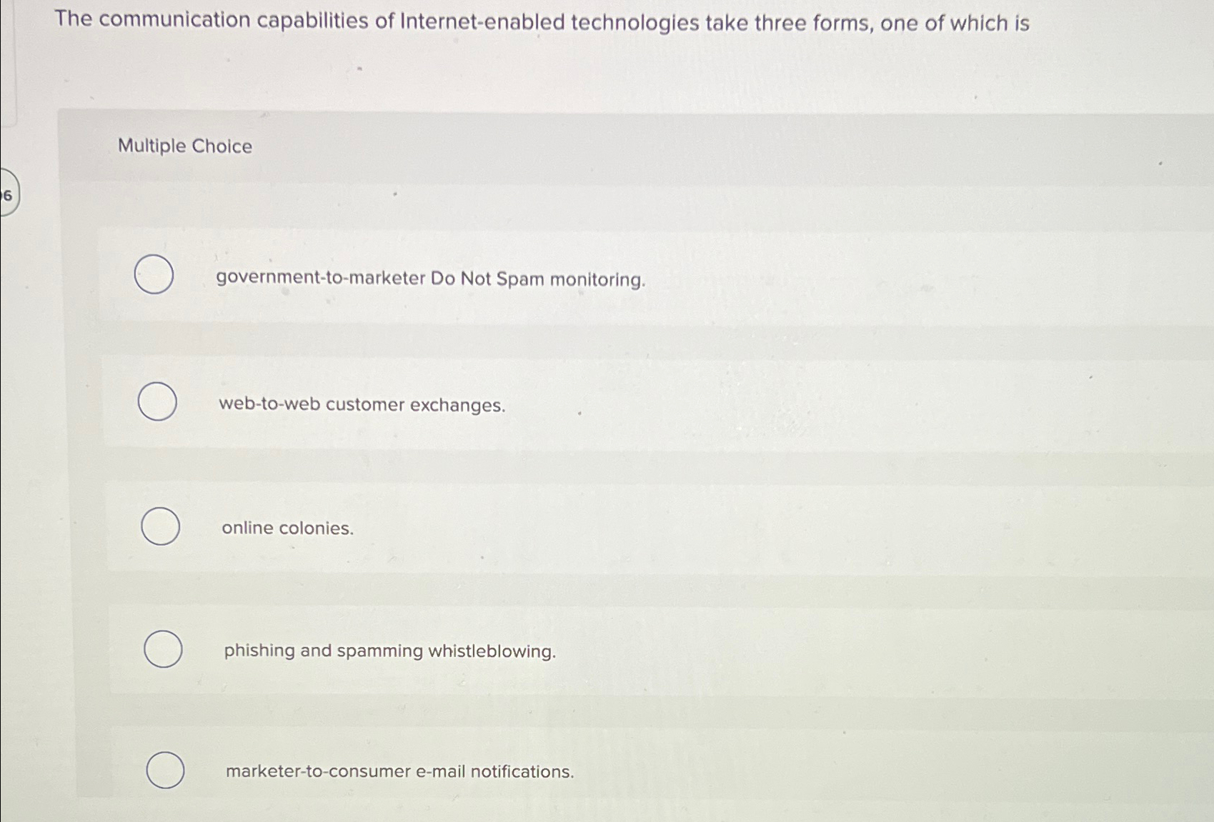 Solved The communication capabilities of Internet-enabled | Chegg.com