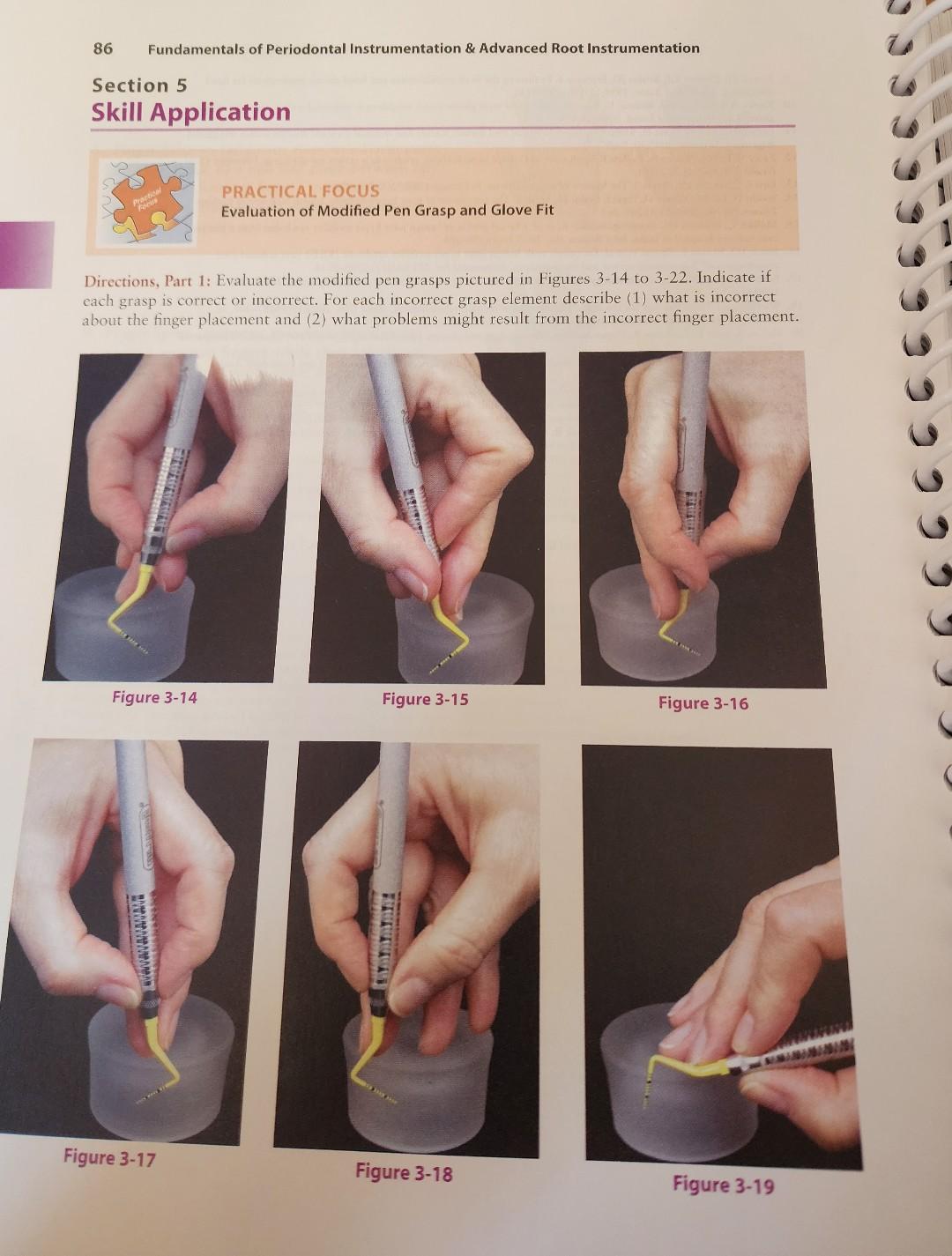 Solved 86 Fundamentals of Periodontal Instrumentation \& | Chegg.com