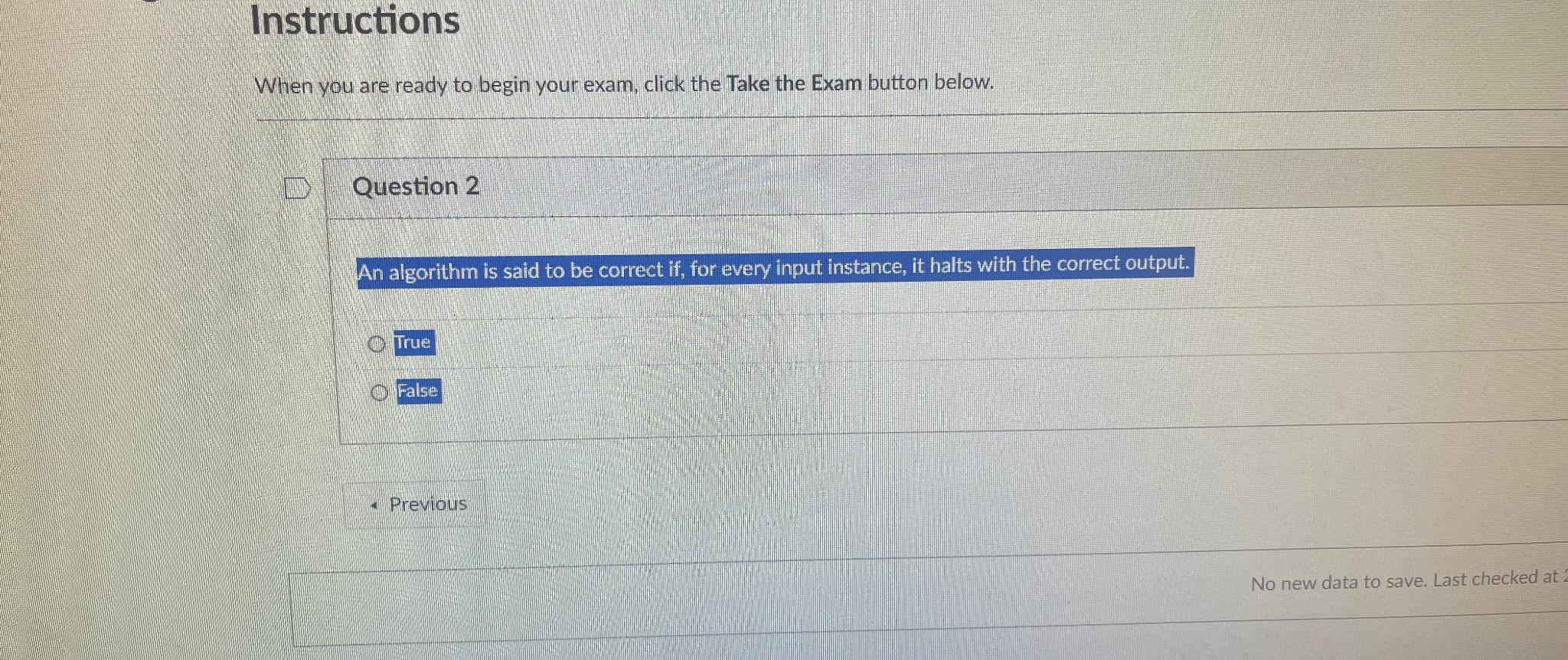Solved InstructionsWhen you are ready to begin your exam, | Chegg.com