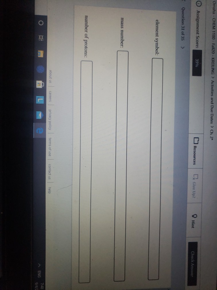 Solved Identify the missing information for each neutral | Chegg.com