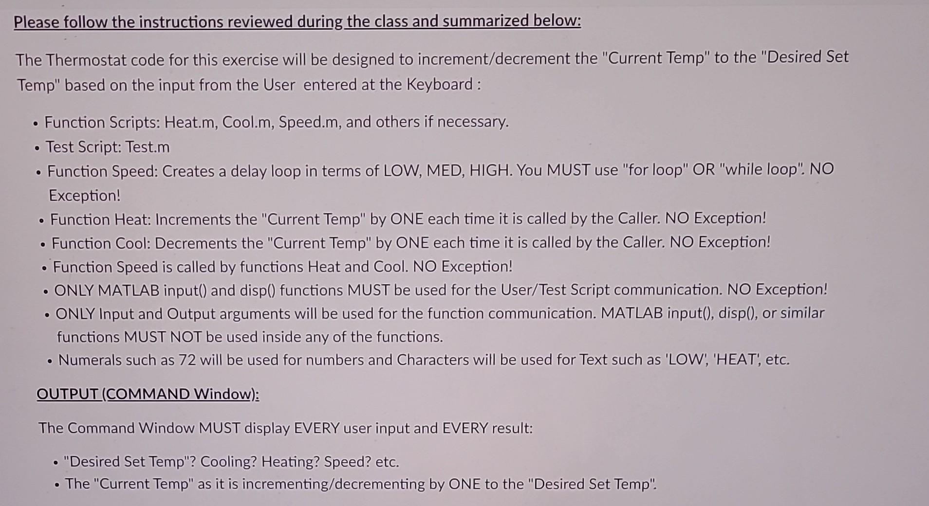 Solved I need help fixing my fan speed function for this | Chegg.com
