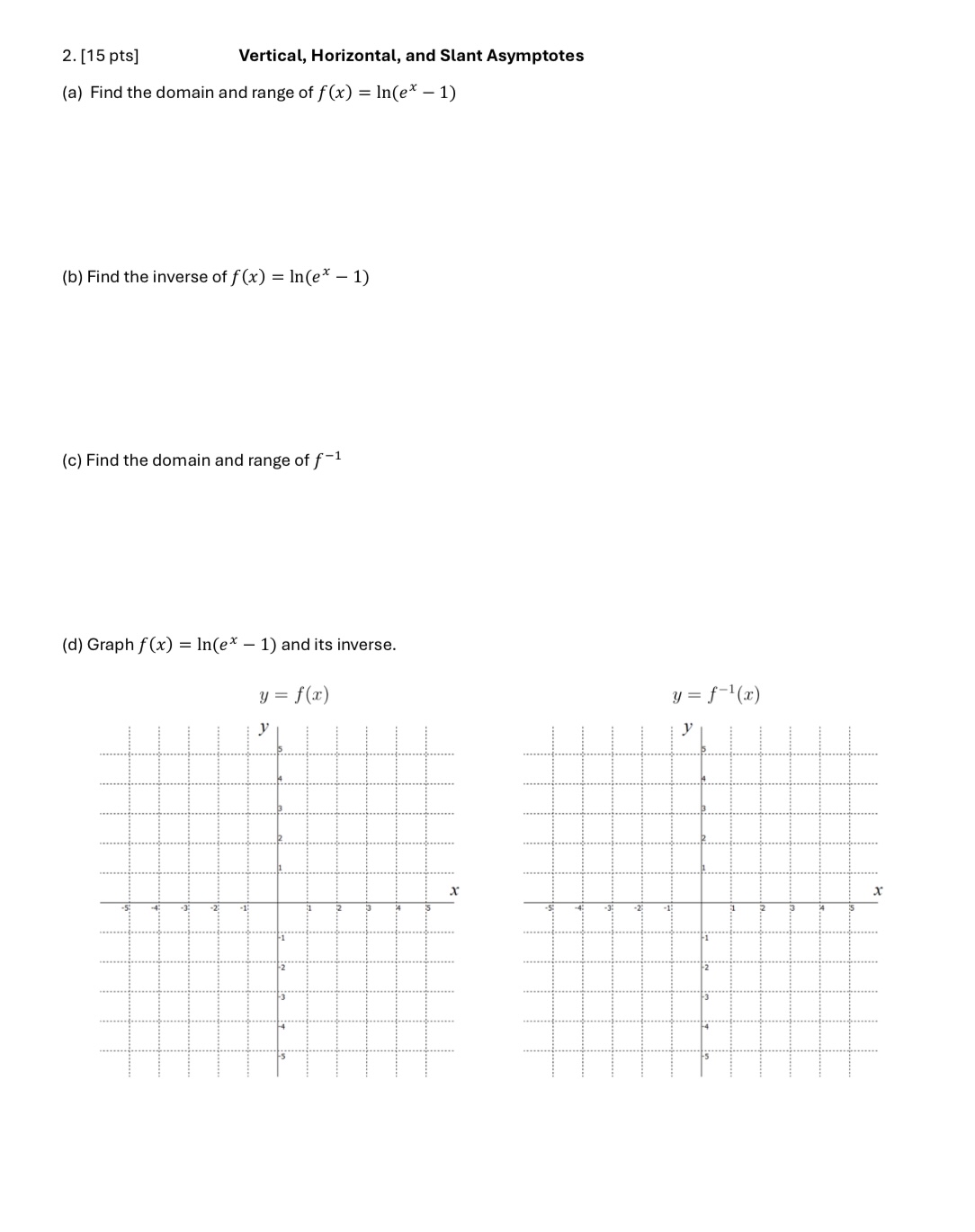 Solved 15ptsVertical, Horizontal, and Slant Asymptotes(a) | Chegg.com
