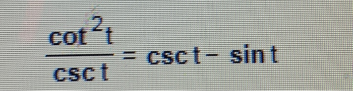 Solved cott cset=csct- sint Name the following molecule. A | Chegg.com