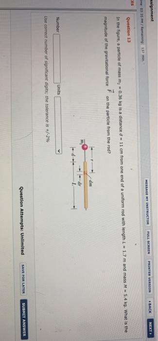 Solved ssignment PRINTER VERSION FULL SCREEN BACK NEXT | Chegg.com