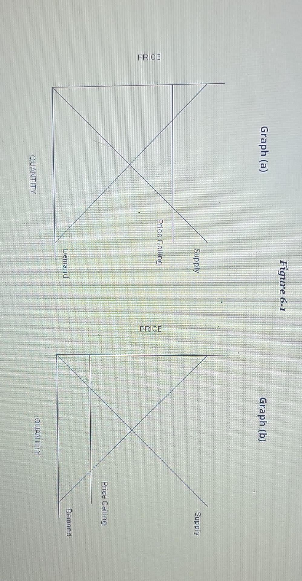 Solved Figure 6-1 Graph (a) Graph (b) Refer to Figure 6-1. | Chegg.com