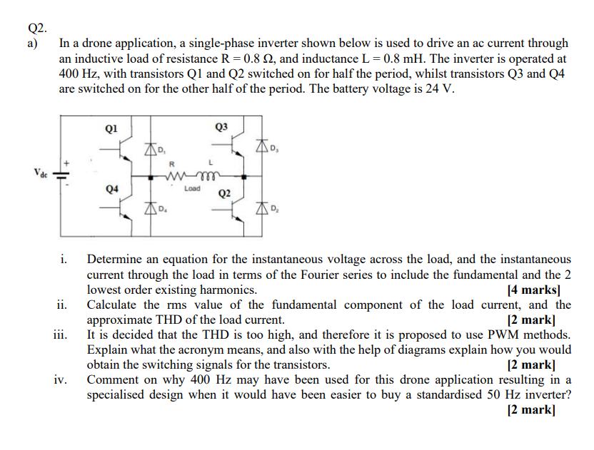 Solved b)The figure below shows the protection circuitry for | Chegg.com