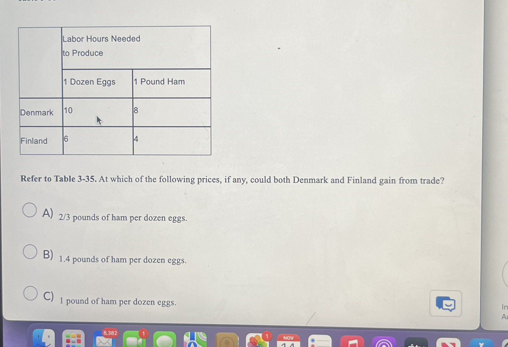 Solved \table[[,\table[[Labor Hours Needed],[to | Chegg.com