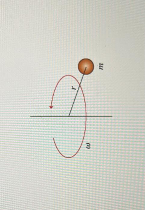 Solved Consider a particle of mass m=25.0 kg revolving | Chegg.com