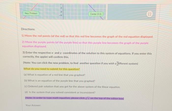Solved Directions: 1) Mave the red points (of the red) so | Chegg.com