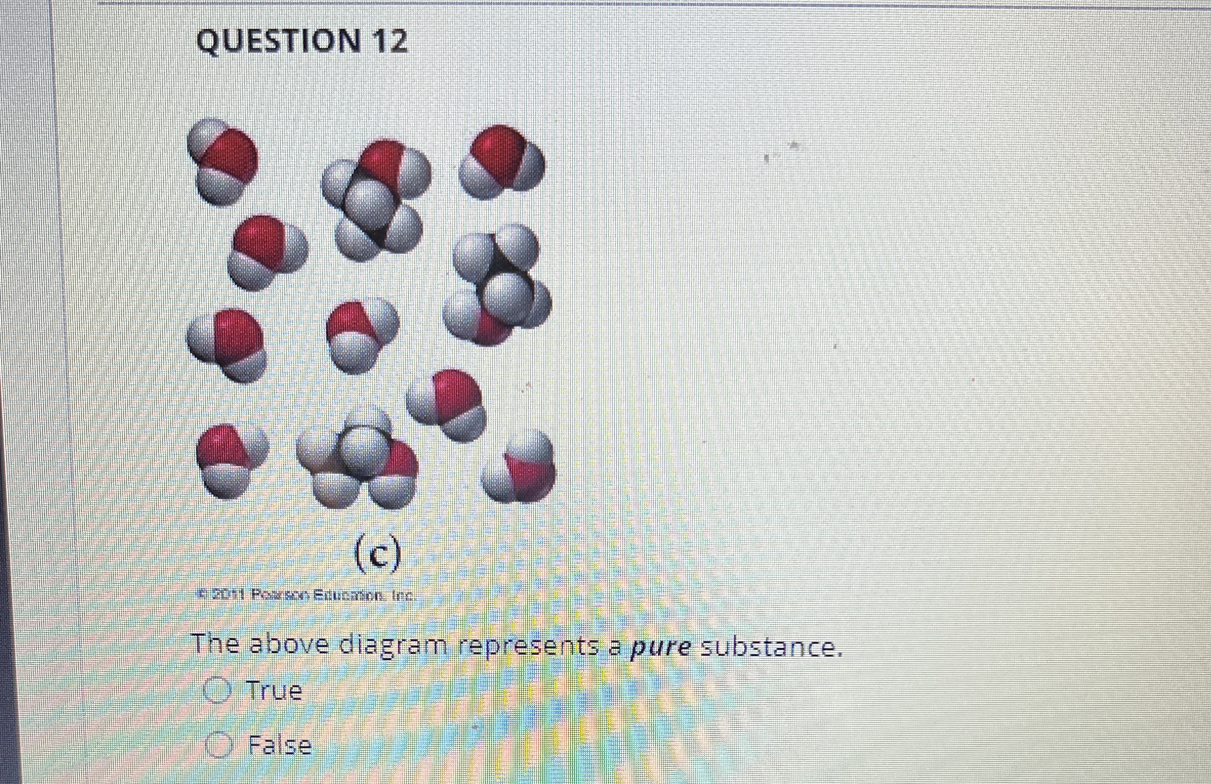 Solved QUESTION 12The above diagram represents a pure | Chegg.com