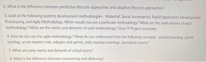 Solved 2. What is the difference between predictive | Chegg.com