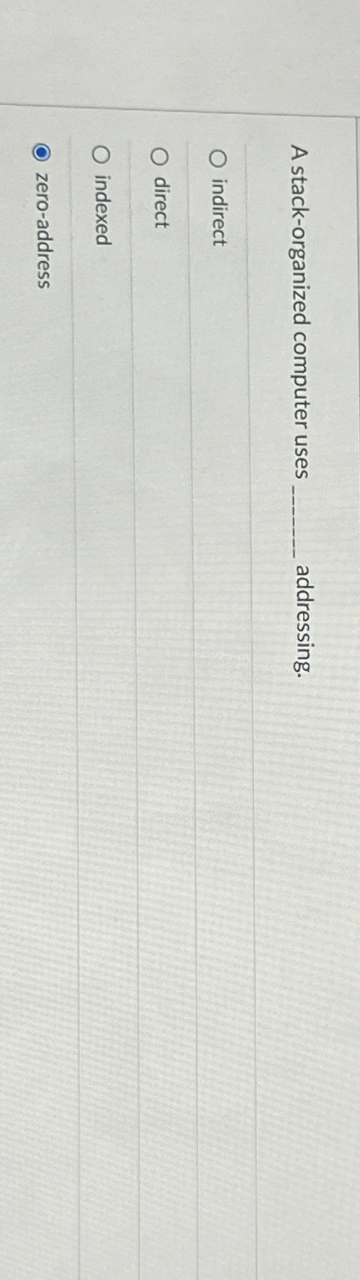 Solved A stack-organized computer uses q, | Chegg.com