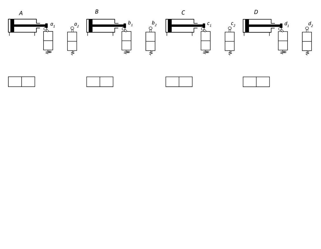 Solved c) You are to design a purely pneumatic circuit for | Chegg.com