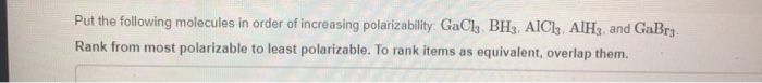 Solved Predict the order of boiling points of the substances | Chegg.com
