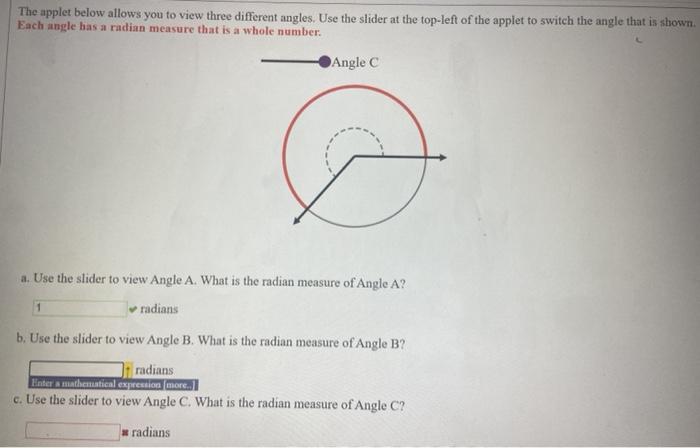 Solved The applet below allows you to view three different | Chegg.com