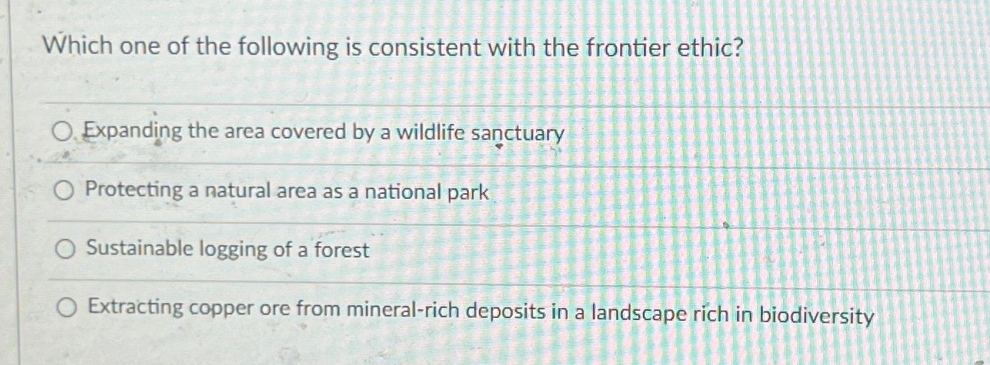 Solved Which one of the following is consistent with the | Chegg.com