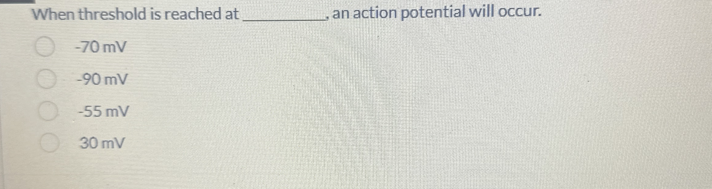 Solved When threshold is reached at q, , ﻿an action | Chegg.com