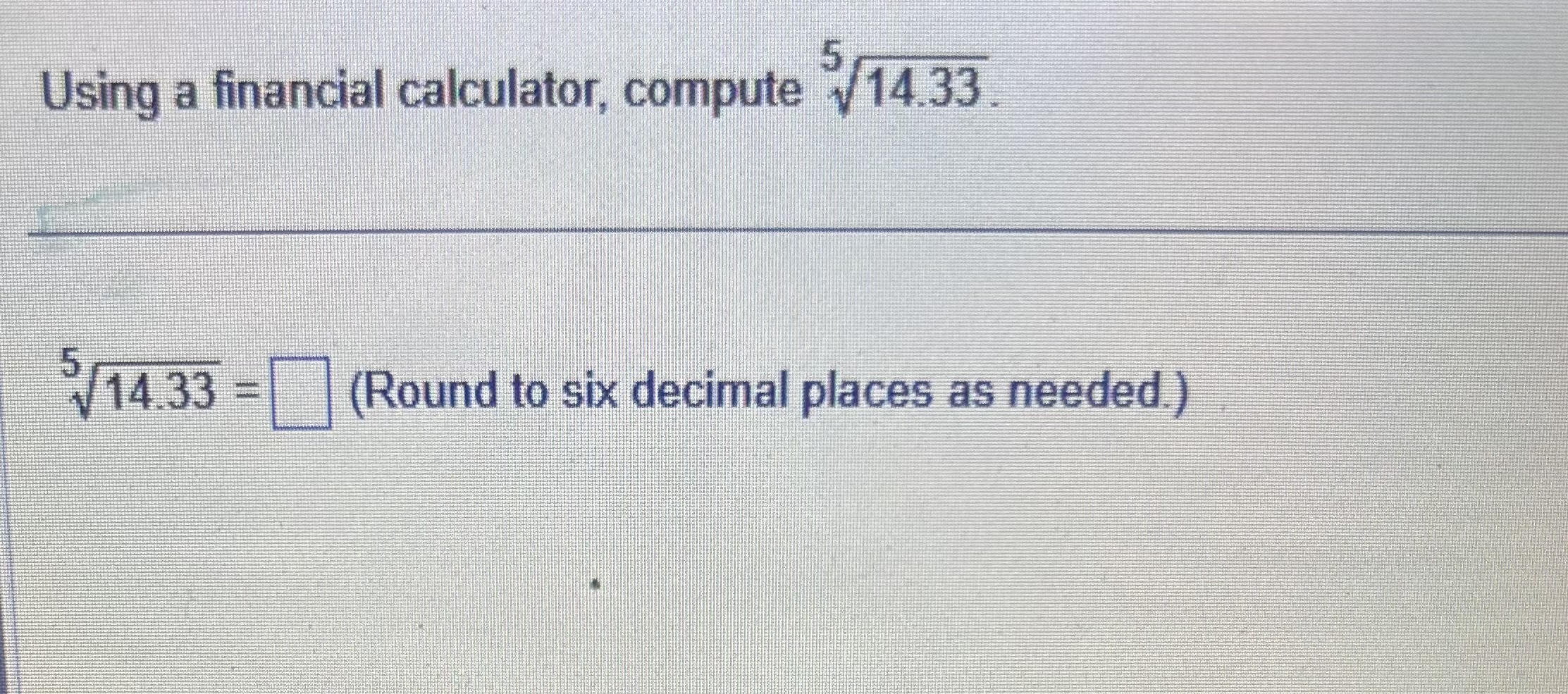 Solved Using a financial calculator, compute | Chegg.com