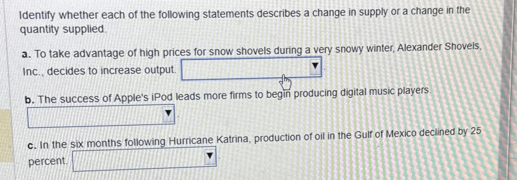 Solved Identify whether each of the following statements | Chegg.com