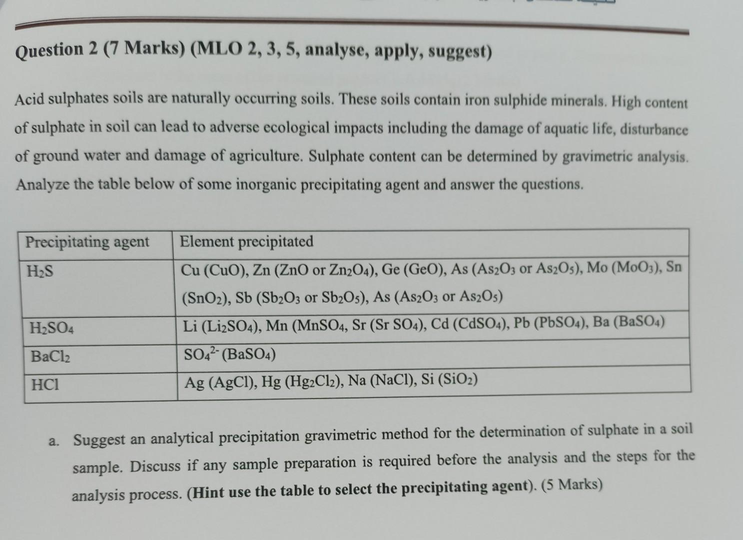 Solved Question 2 (7 Marks) (MLO 2, 3, 5, analyse, apply, | Chegg.com Solved Question 2 (7 Marks) (MLO 2, 3, 5, analyse, apply, | Chegg.com