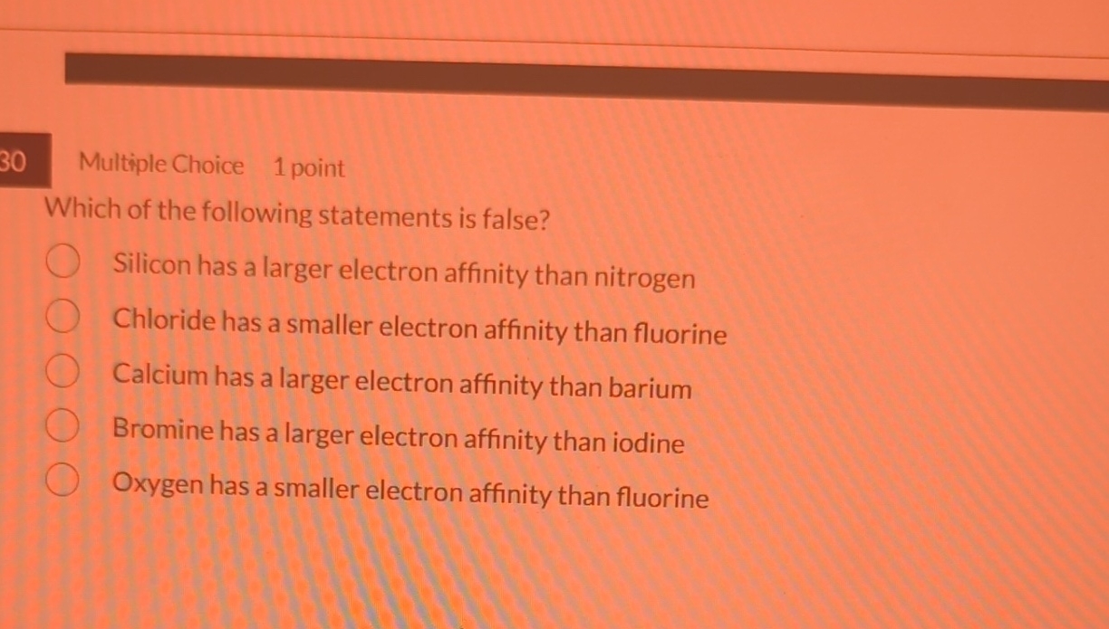 Solved Multiple Choice1 ﻿pointWhich of the following | Chegg.com