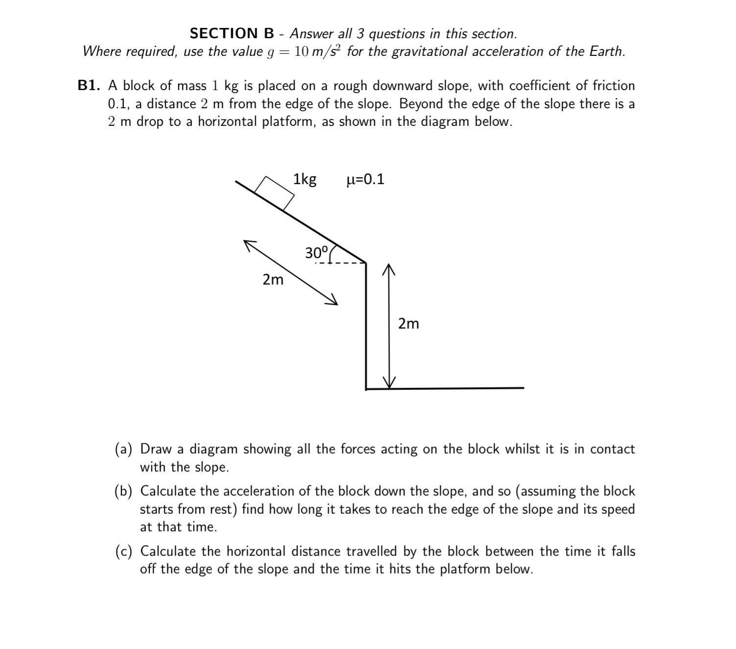 Solved SECTION B - ﻿Answer all 3 ﻿questions in this | Chegg.com