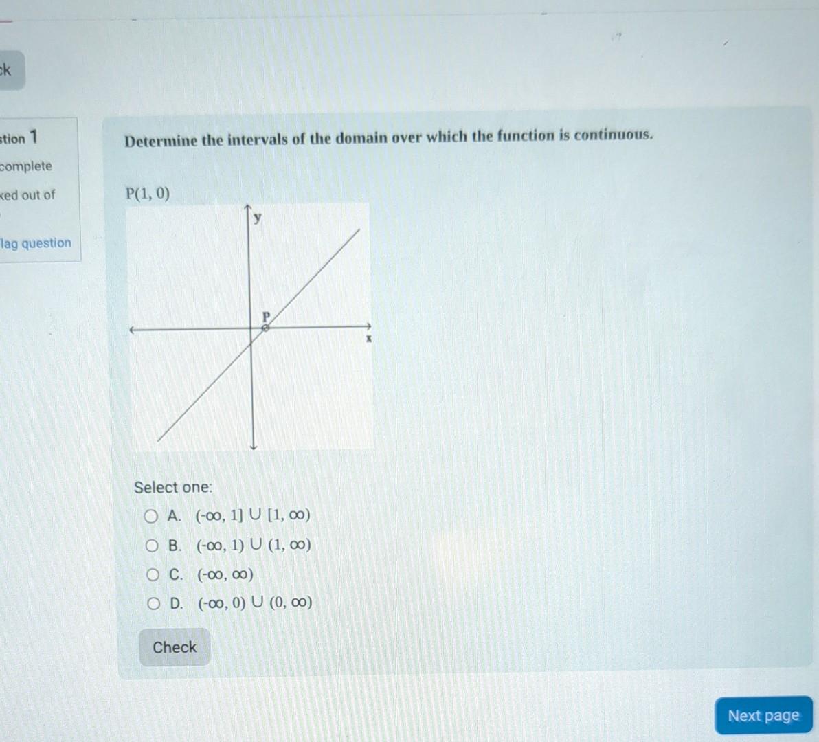 Solved Determine the intervals of the domain over which the | Chegg.com
