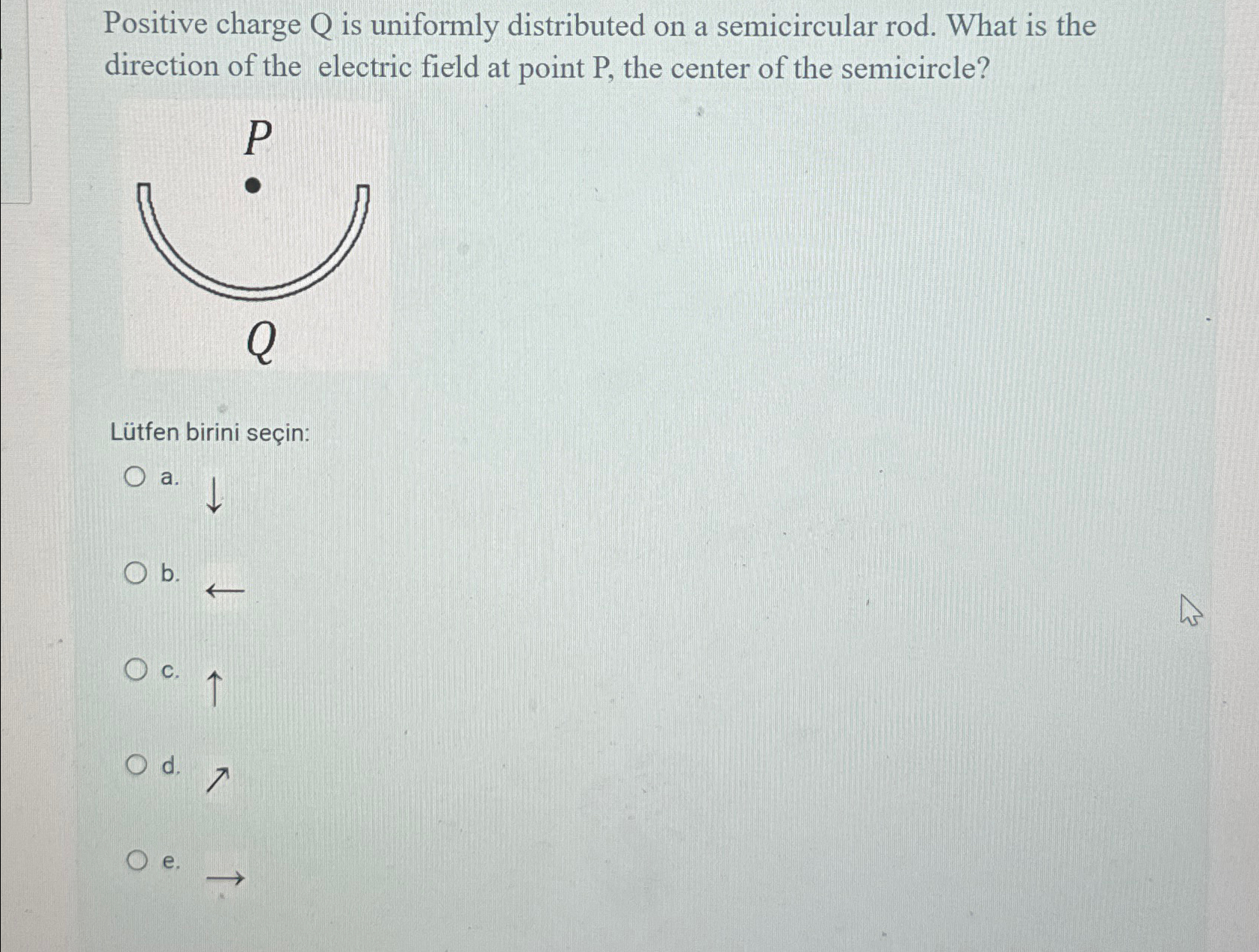 Solved Positive charge Q is uniformly distributed on a | Chegg.com