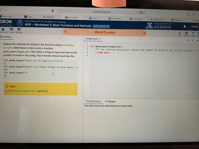 Solved groklearning.com G My Pov And PA GROK EARNING Wik | Chegg.com