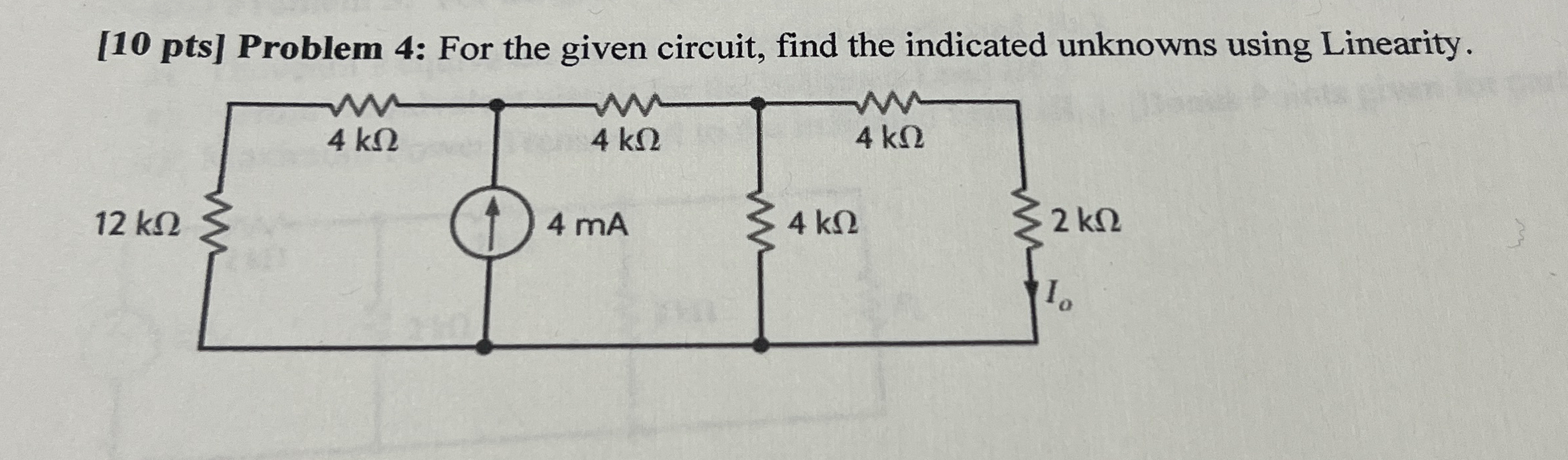 Solved For the given circuit, find the indicated unknowns | Chegg.com Solved For the given circuit, find the indicated unknowns | Chegg.com