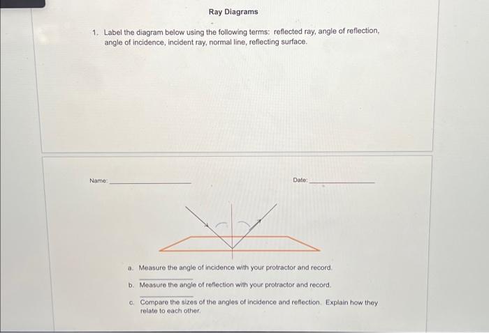 Solved 1. Label the diagram below using the following terms: | Chegg.com