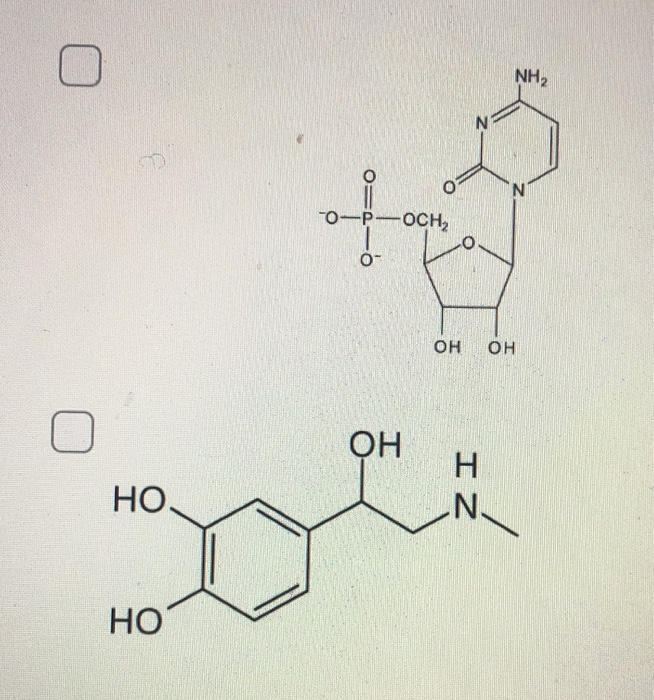 Solved Which of the following molecules would be classified | Chegg.com