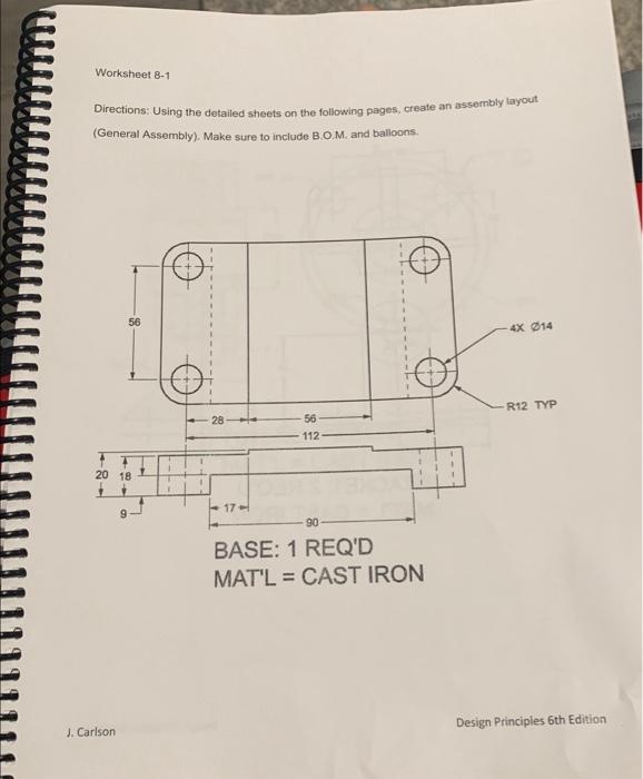 Solved Directions: Using the detailed sheets on the | Chegg.com