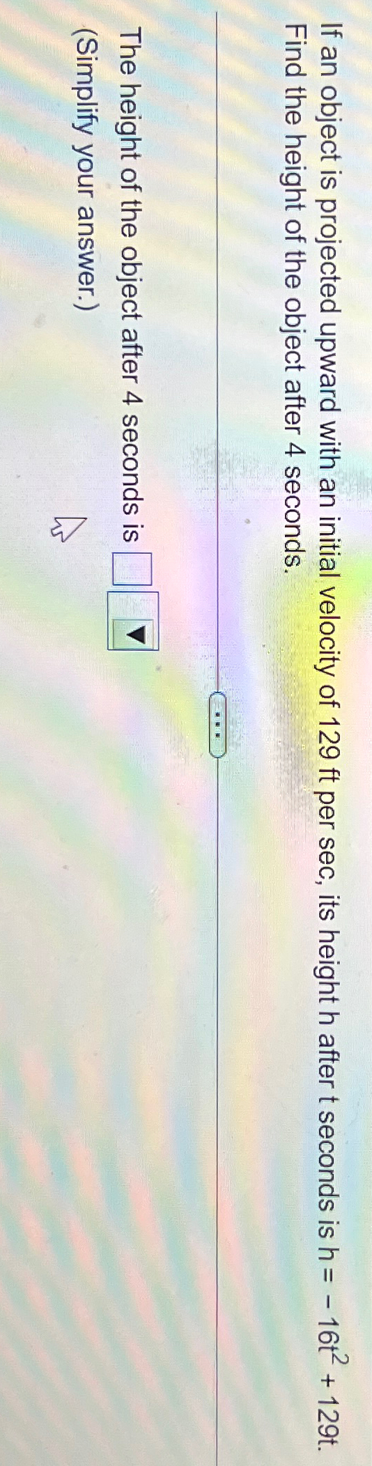 Solved If an object is projected upward with an initial | Chegg.com