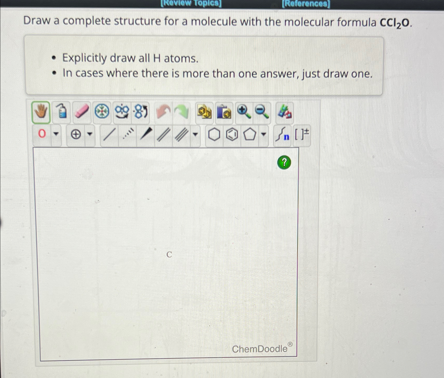 Draw a complete structure for a molecule with the | Chegg.com
