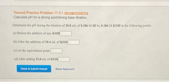 Solved Tutored Practice Problem 17.3.1 COUNTS TOWALIOS GRADO | Chegg.com