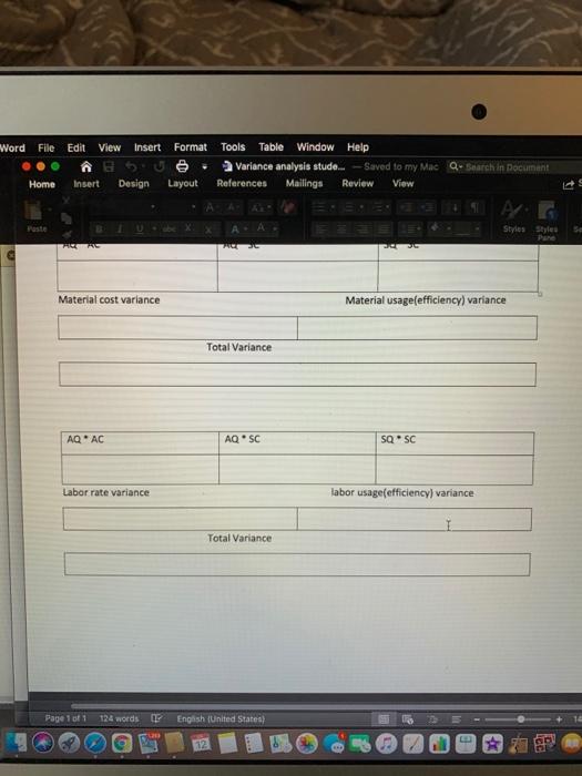 Solved Word File Edit View Insert Format Tools Table Window | Chegg.com