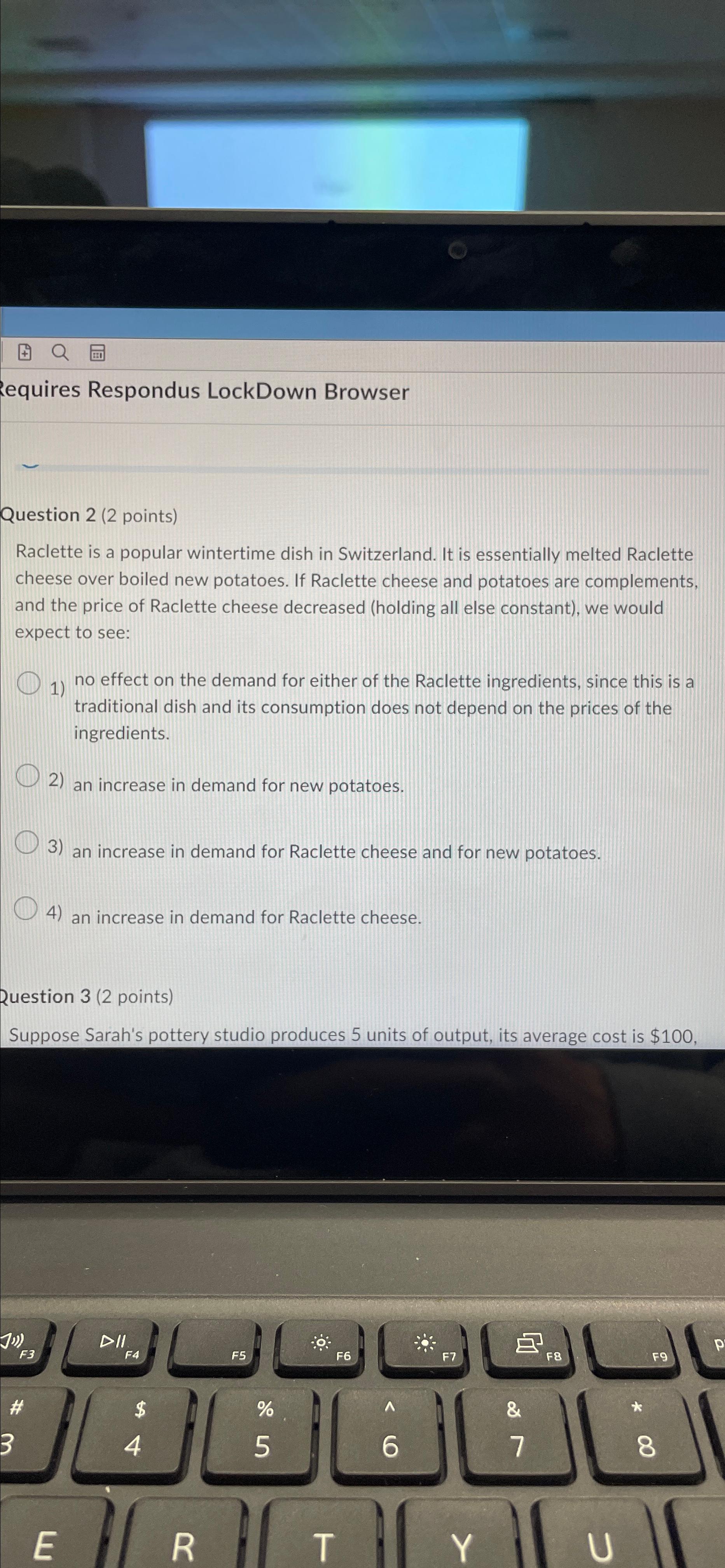 Solved Requires Respondus LockDown BrowserQuestion 2 (2 | Chegg.com
