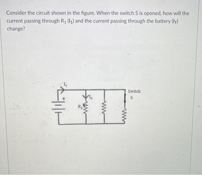 Solved Consider the circuit shown in the figure. When the | Chegg.com