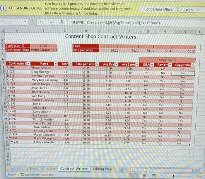 Solved please show me on to this step by step on Excel name | Chegg.com