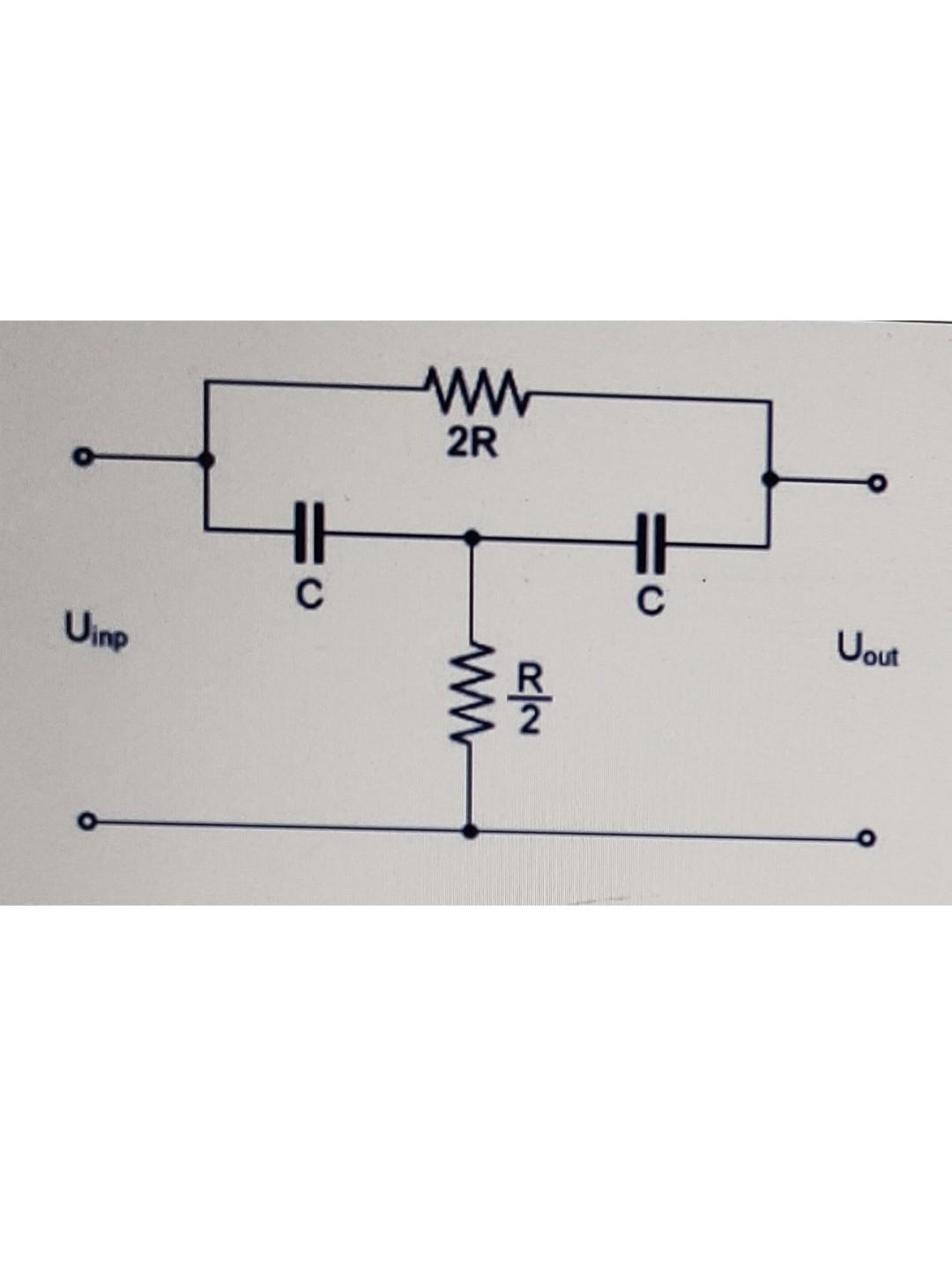 Solved w 2R HB HI с с Uinp Uout w | Chegg.com
