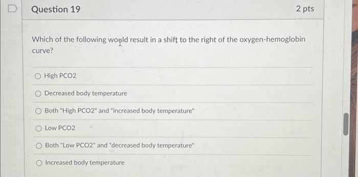 Solved Which of the following world result in a shift to the | Chegg.com